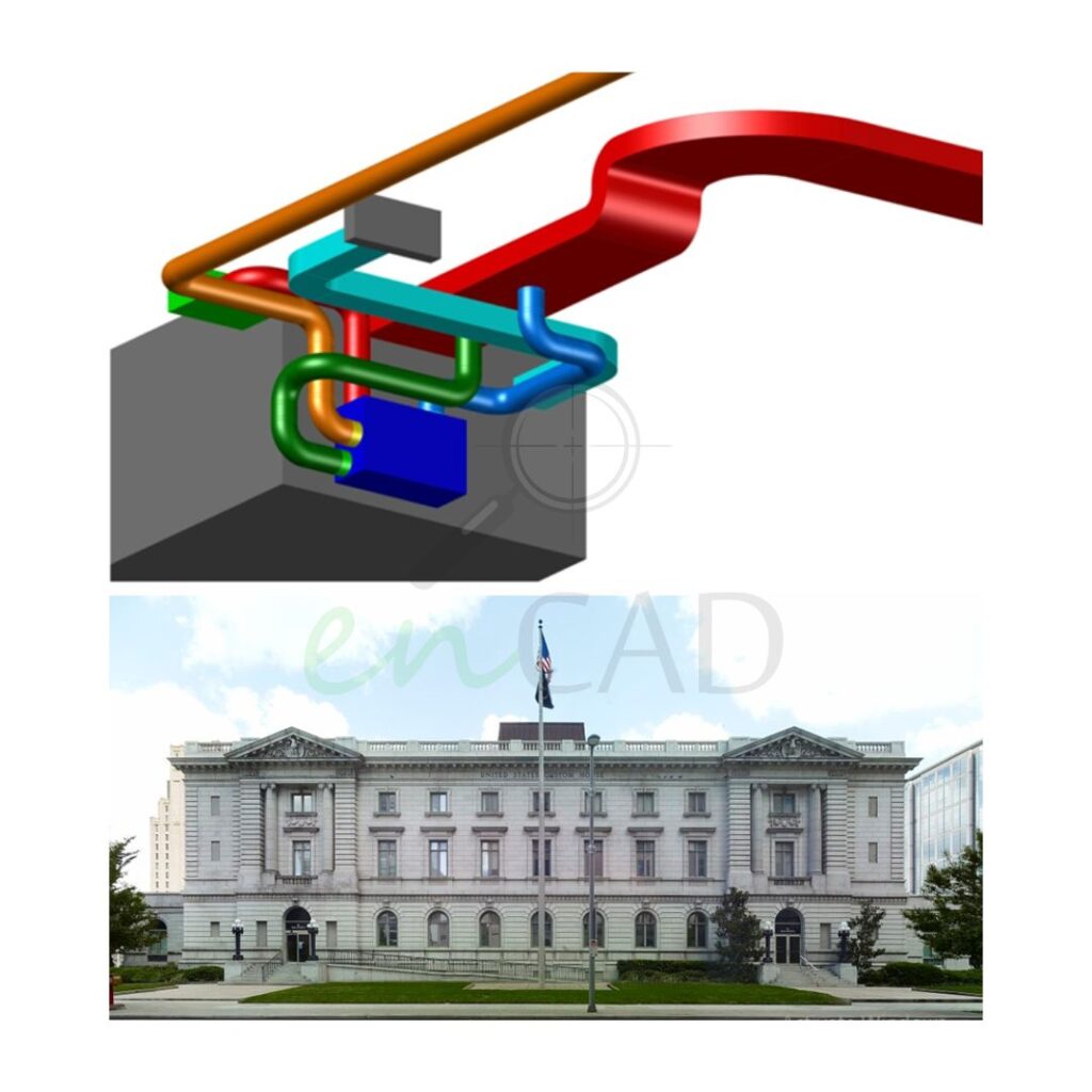 Piping System | BIM design | enCAD Technologies Pvt Ltd